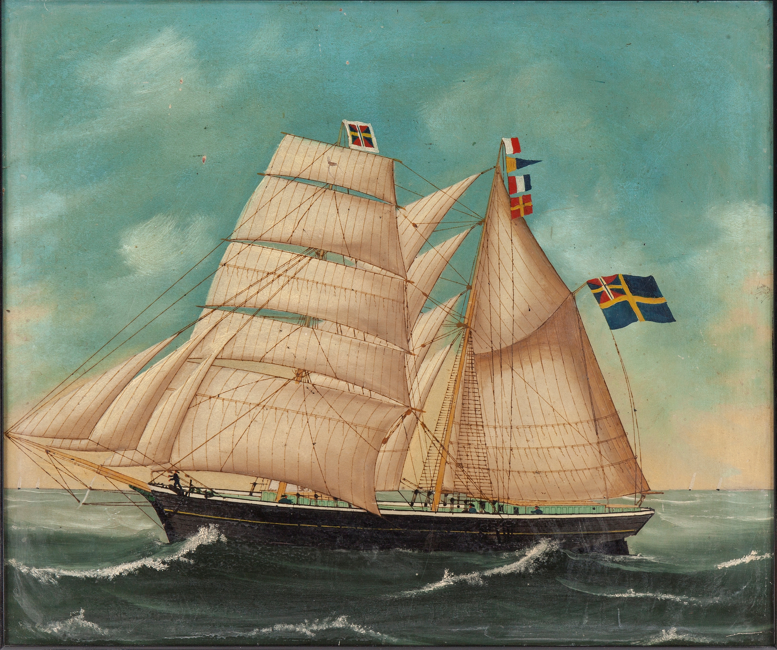 Brigantin, også kalt skonnertbrigg (1882) – Document