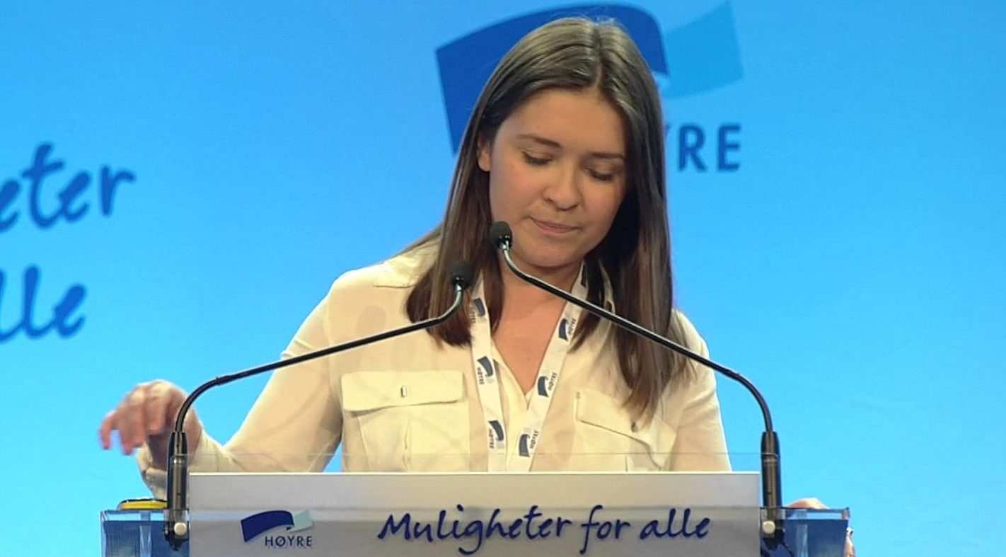 Unge Høyres generalsekretær sykmeldt – Document