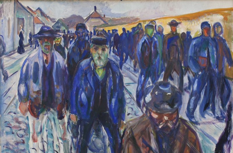 Arbeidere på hjemvei (1914)
