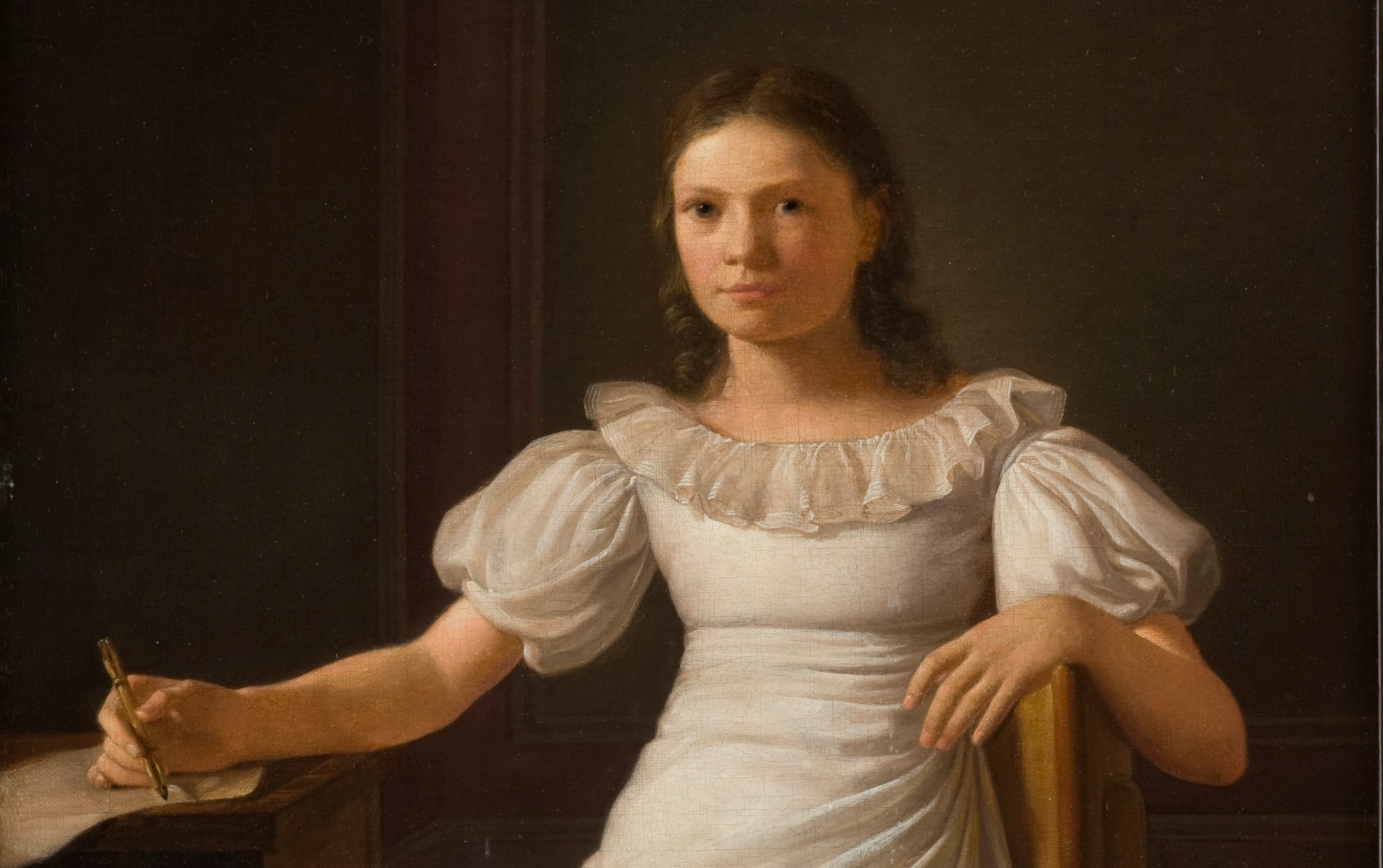 Kunstnerens søster Alvilde (1825) – Document