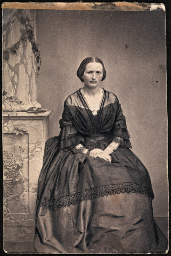 Portrett av Camilla Collett (1860) – Document