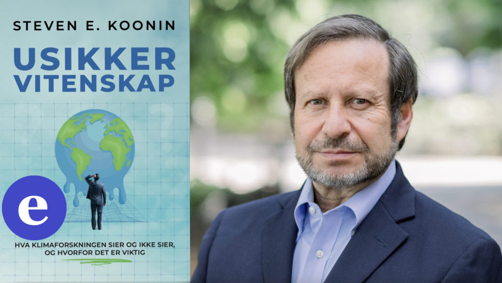 «Usikker vitenskap» av Steven E. Koonin – nå også som e-bok