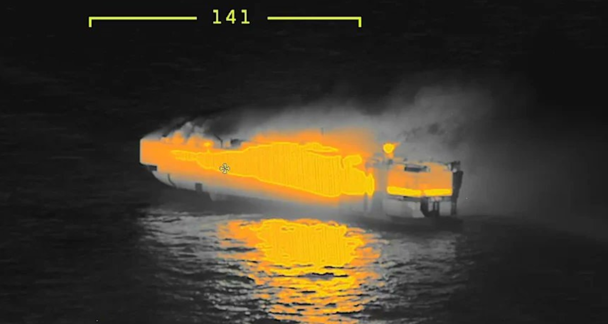 El-bil startet katastrofebrann på ro-ro skip med 3000 biler – Document