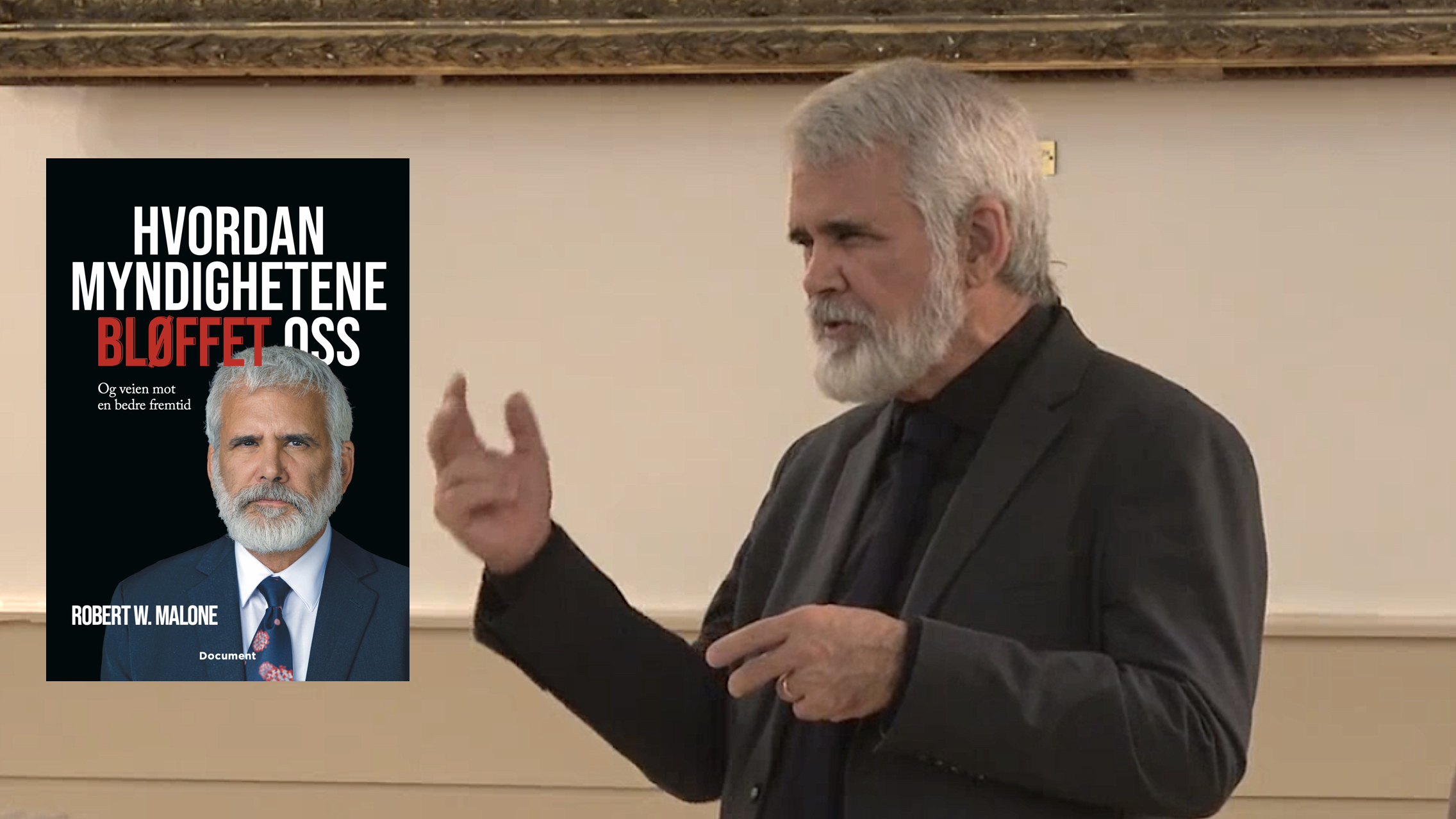 Robert Malone, kjent for å spre desinformasjon under korona­pandemien – Document