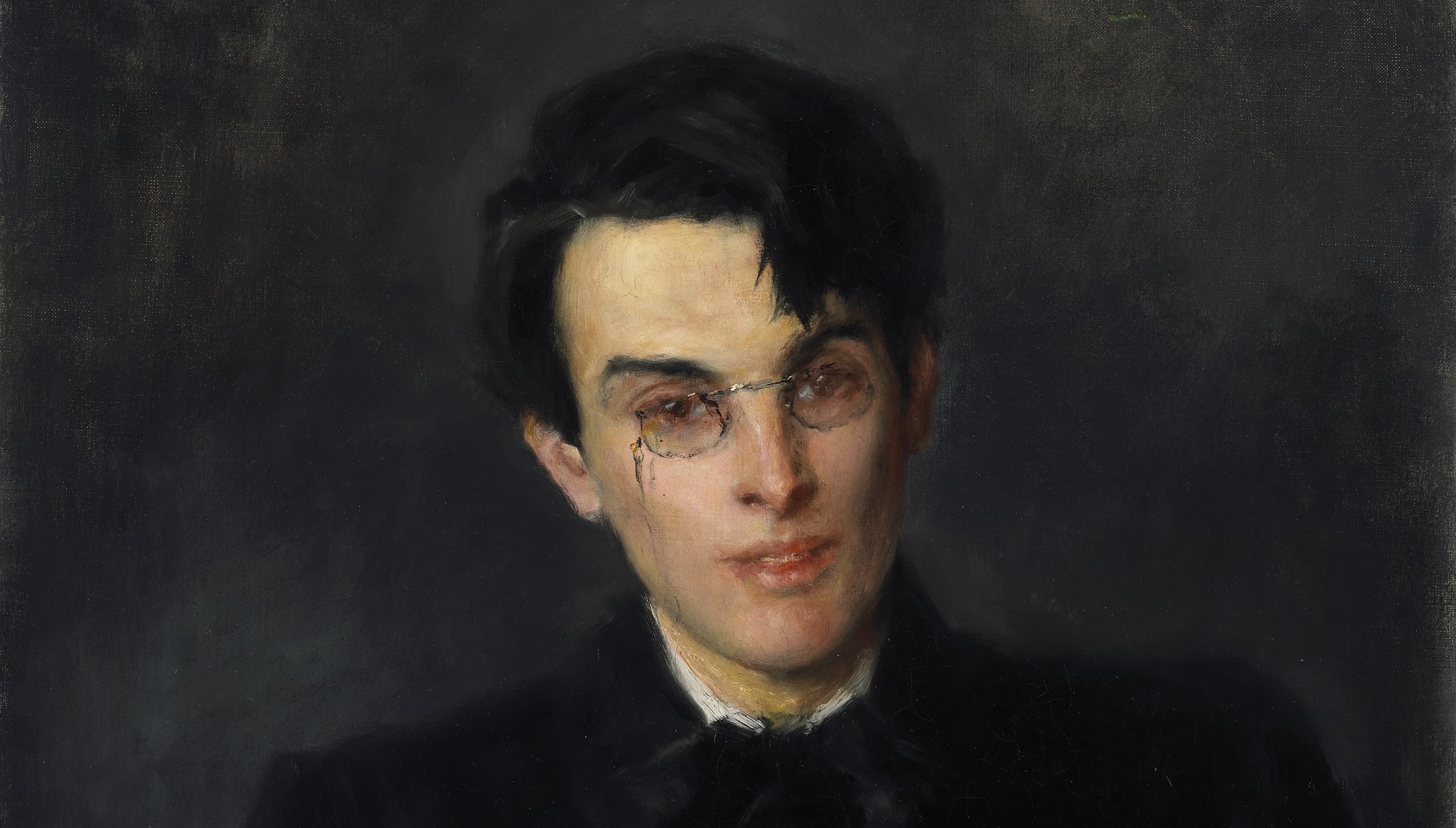 Portrett av dikteren William Butler Yeats (1900). – Document
