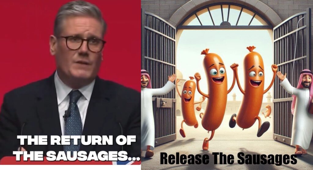 Keir Starmers superflause: the return of the sausages