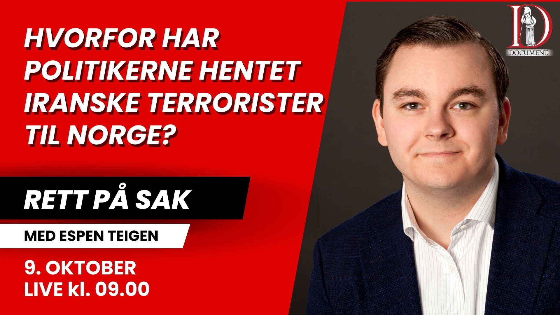 Hvorfor har politikerne hentet iranske terrorister til Norge? | Rett på ...