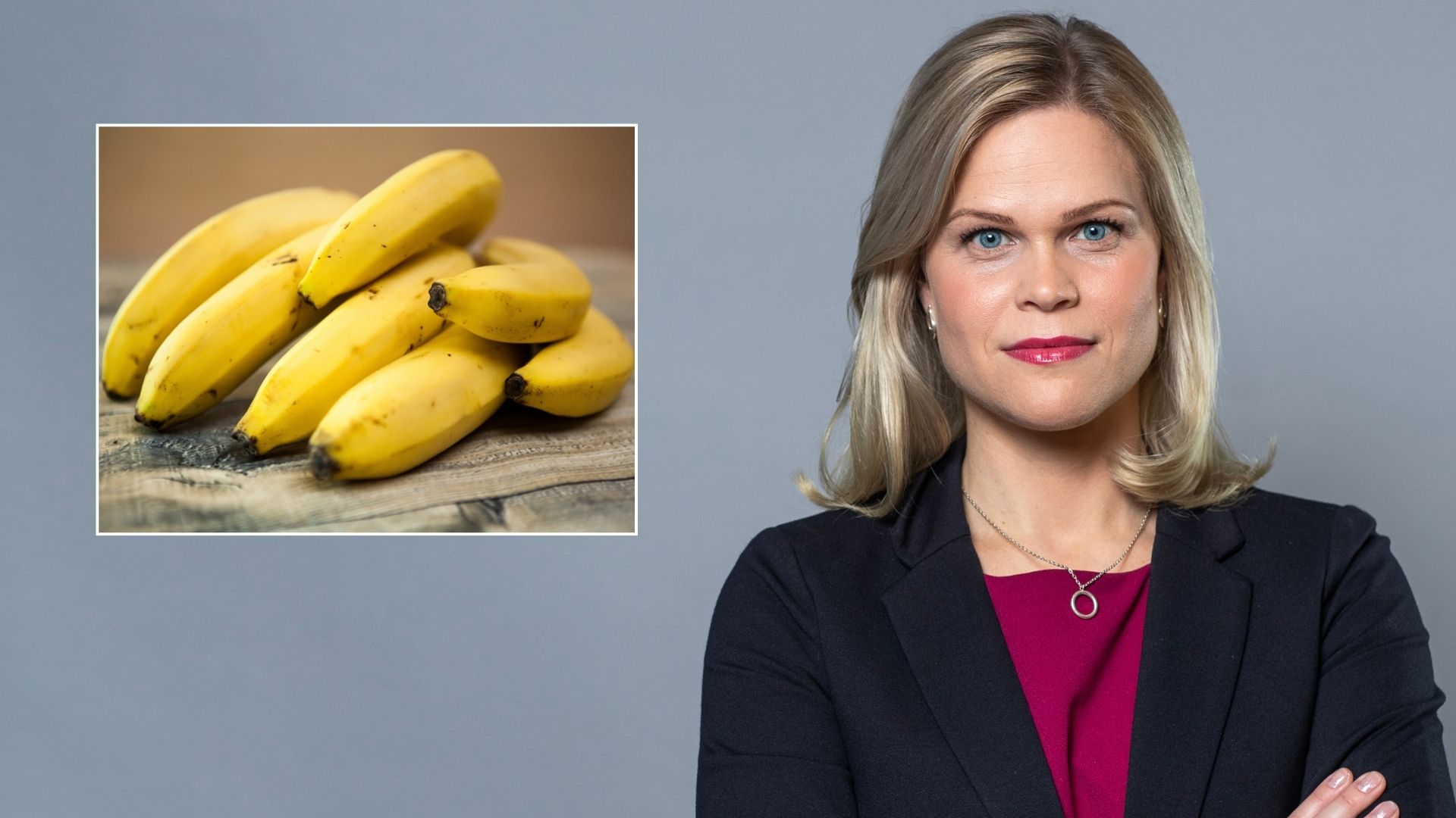 Svensk likestillings­minister har fobi mot bananer; ansatte må «rense ...