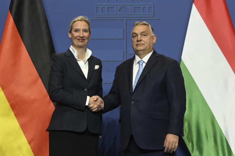 AfD-leder Weidel møtte Orbán i Budapest