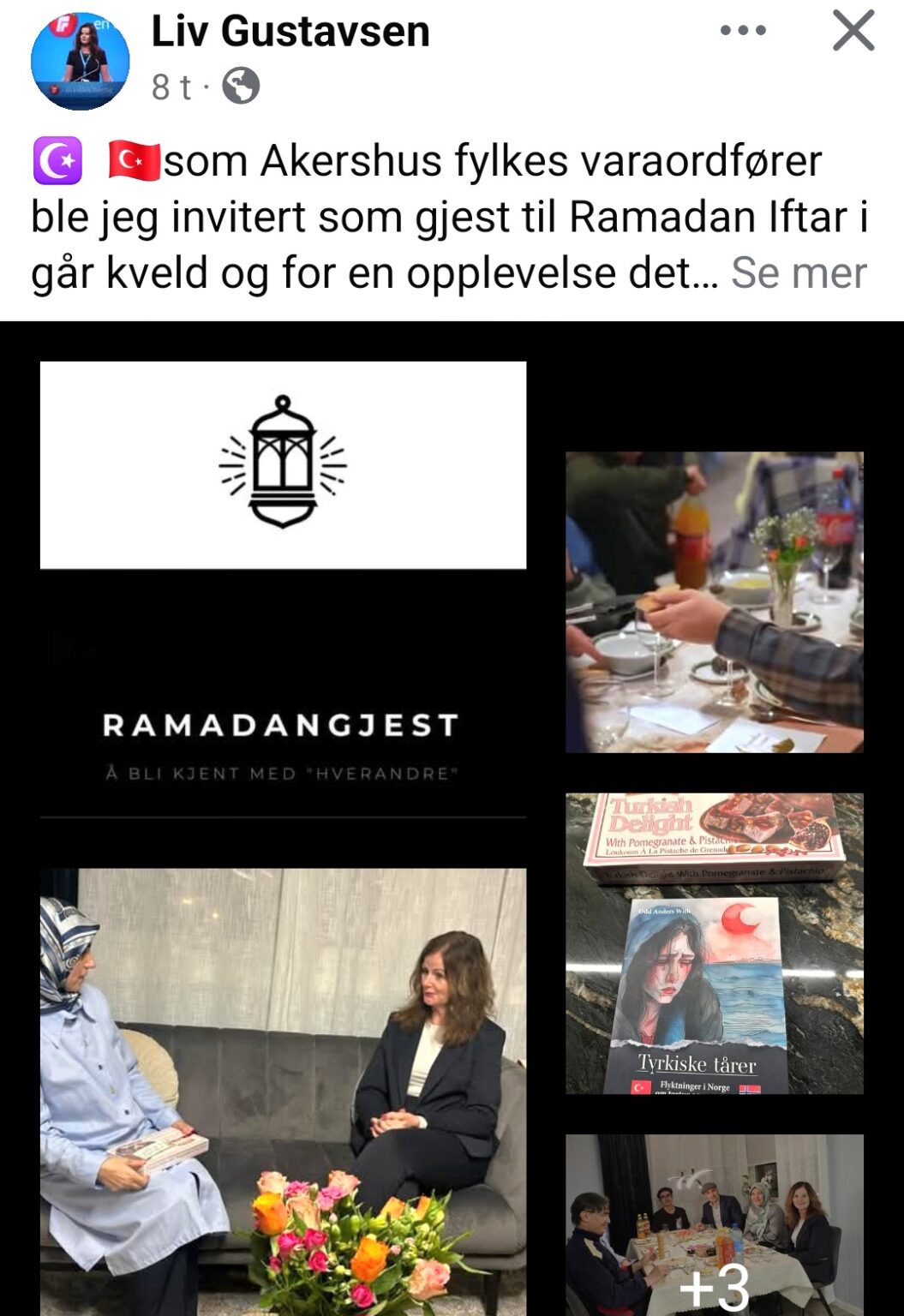 Fylkesvaraord­fører fra FrP anbefaler islamfest og iftar