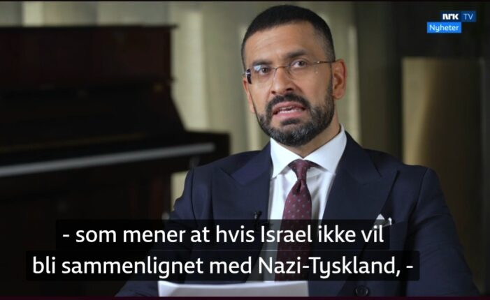 NRK: Ervin Kohn «avhørt» av Wolasmal for Israel-støtte