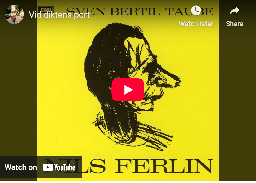 Nils Ferlin: Vid diktens port (1957)