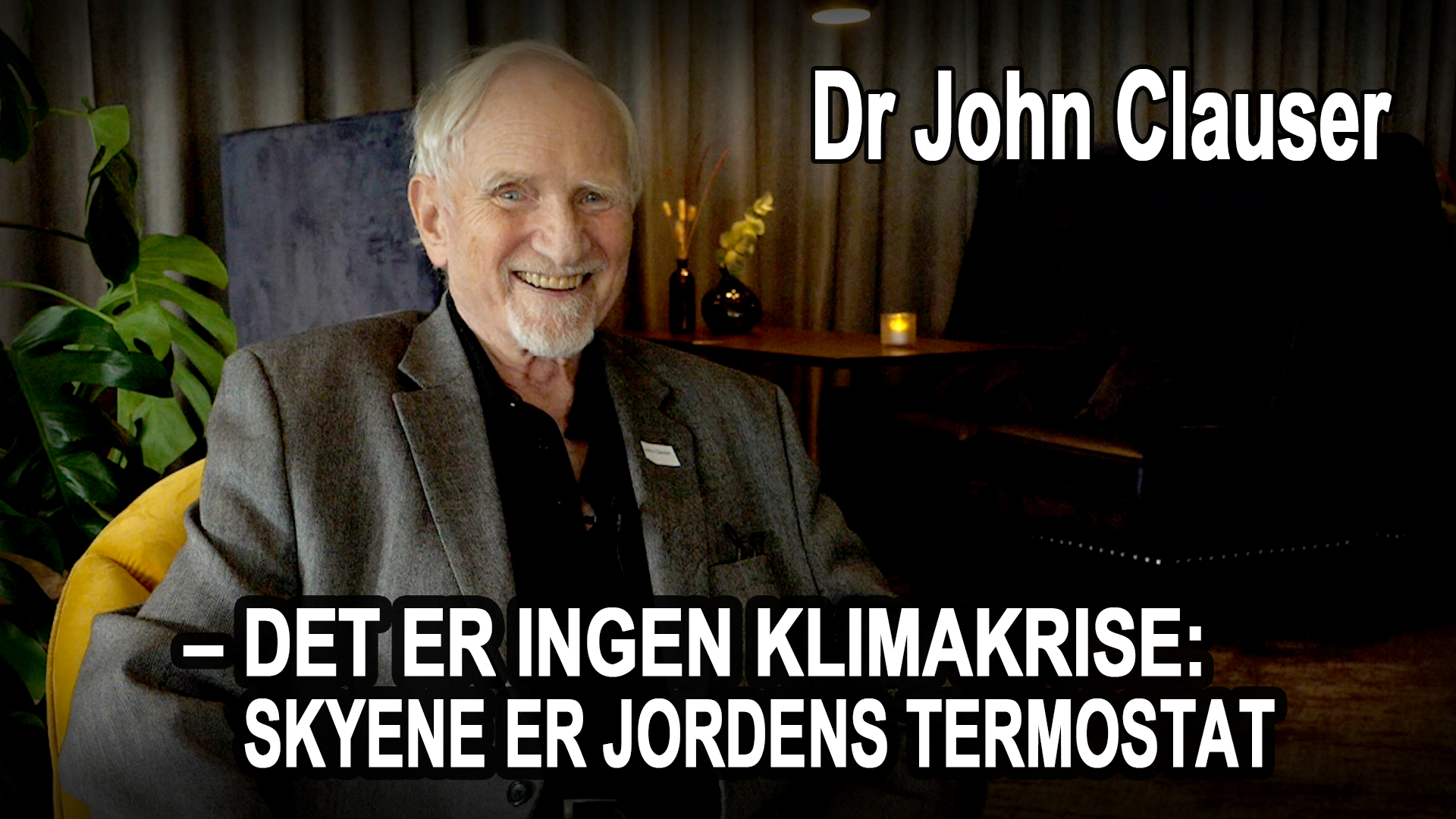 Document intervjuer nobel­pris­vinner i fysikk John Clauser