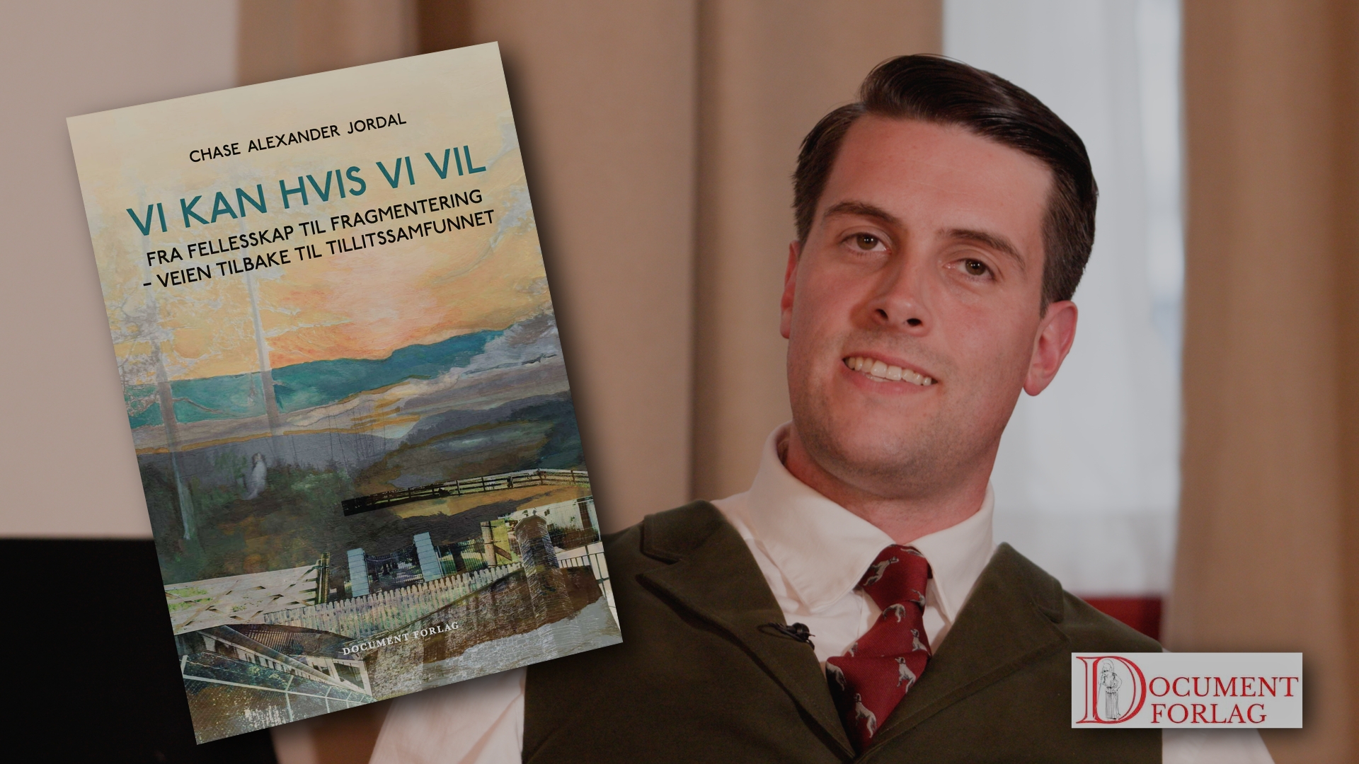 Lansering av Chase Alexander Jordals bok «Vi kan hvis vi vil»