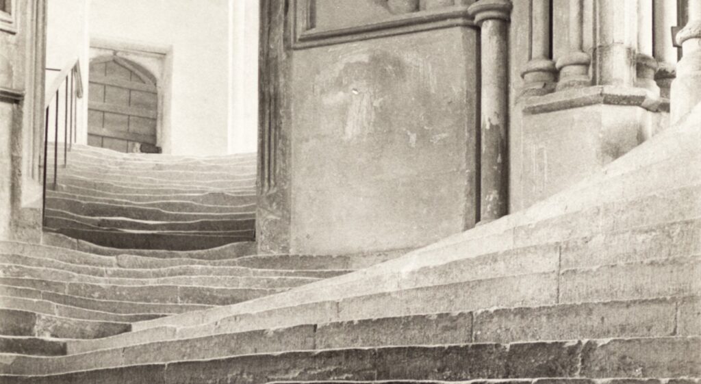 A Sea Of Steps, Wells Cathedral (1903).